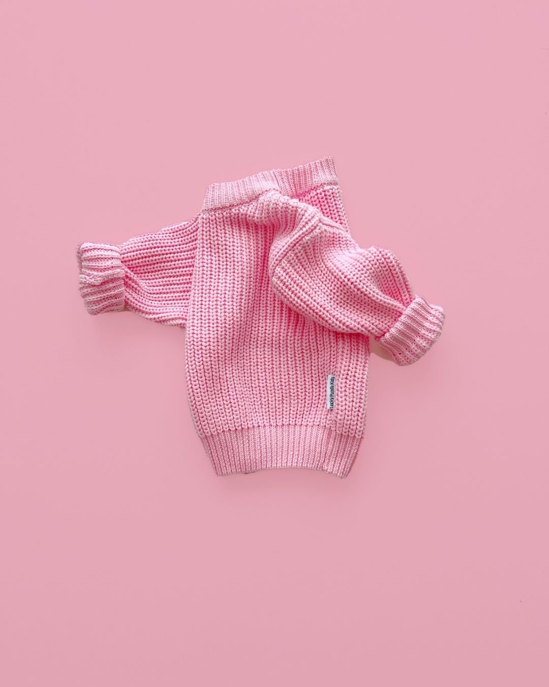 Chunky Knit Sweater | Pink – Shop Bubs & Mo